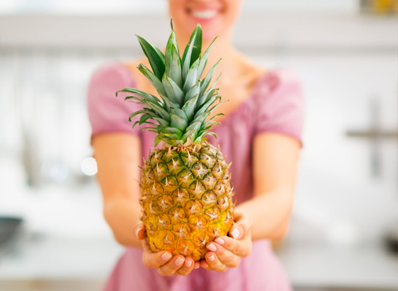 5 propiedades curativas de la piña - Enlace Industrial