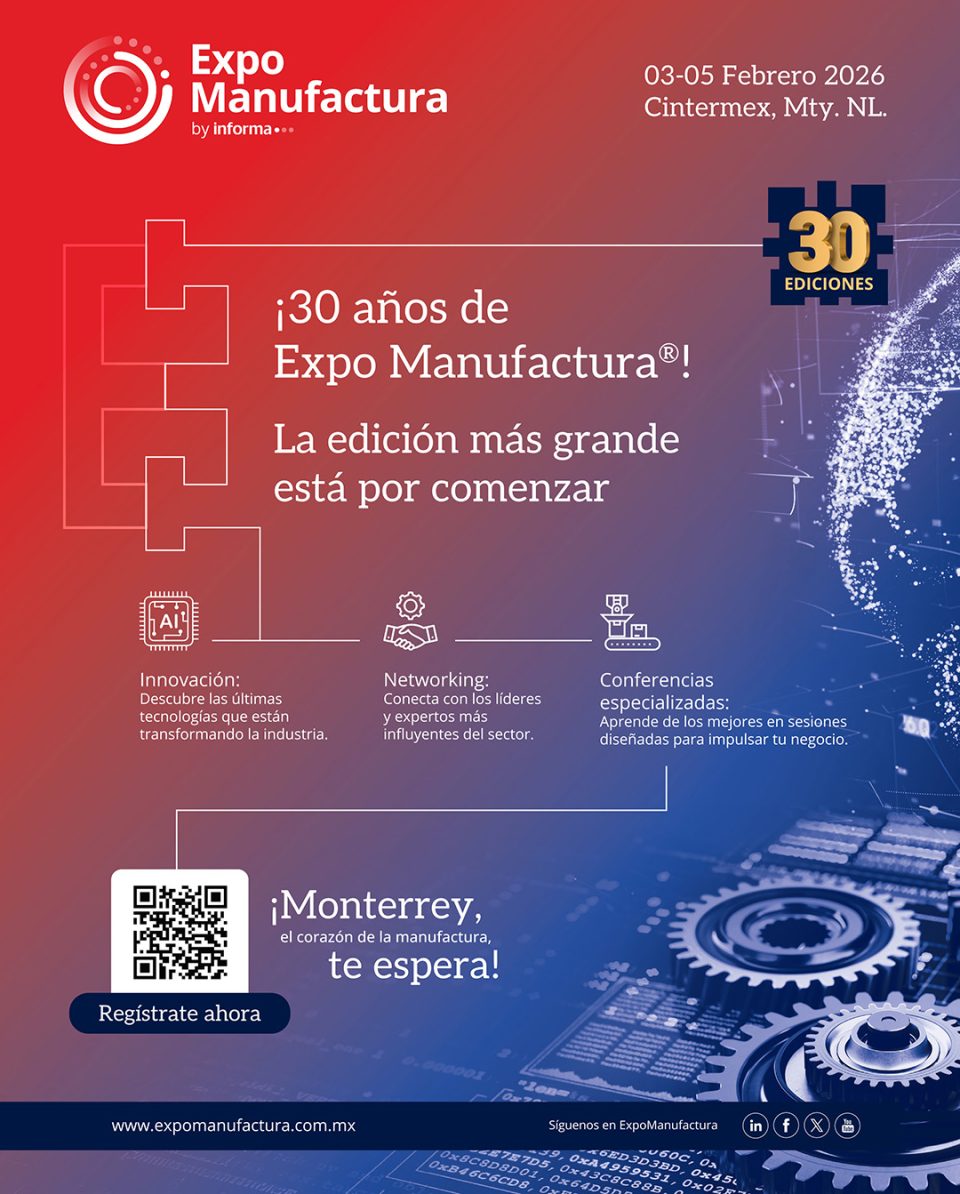 Expo Manufactura 2026 - Cintermex 03-05 Febrero 2026, Monterrey, Nuevo León. - Enlace Industrial